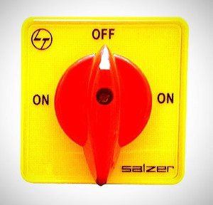 Salzer (L&T) 61197 63A Cam Operated Rotary Switch S63 B13 63Amps 3 Pole ...