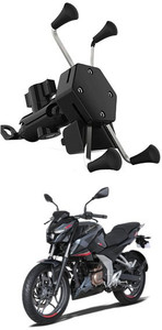 MATIES Premium Bike Mobile X-Grip Holder With Charger For bajaj-pulsar ...