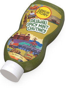 Spice Story Amazing Spicy Mint Sauce, Indian Homemade Style Chutney ...