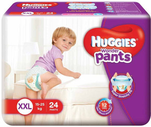 Huggies Wonder Pants - XXL - Buy 24 Huggies Pant Diapers for babies ...