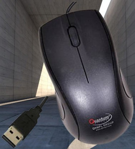 QUANTUM mouse6 Wired Ambidextrous Optical Gaming Mouse - QUANTUM ...