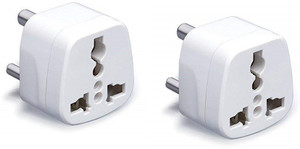 vadda bai 2 Pcs. Type D 3 Pin Travel Conversion Plug Adaptor with ...
