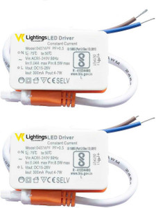 VEEKAYLIGHT LED Driver 300mA (Constant Current Output) 15V-28V (Input ...