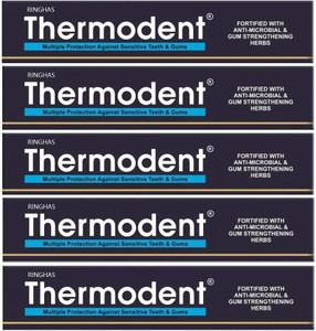 RINGHAS Dr. Jaikaran Thermodent Toothpaste (Pack of 5) Toothpaste - Buy ...