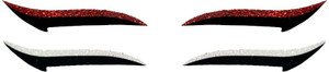 Comet Busters Red and White Glitter Eyeliner Stickers (EL042) - Price ...