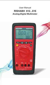 RISHABH 616 MULTIMETER Digital Multimeter Price in India - Buy RISHABH ...