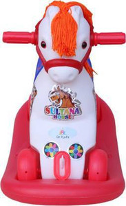 Smiley Bell horse rider, ride on, riding rocker toy 2 in 1 rock and ...