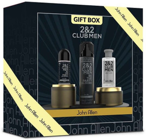 Buy JOHN ALLEN 2&2 CLUB MEN GIFT SET PERFUME, ROLL ON & DEO Eau de ...