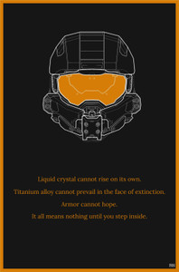 Halo Infinite Cortana Quote Poster 12 x 18 inch Paper Print - Gaming ...