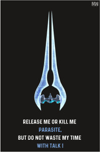 Halo Arbiter Quote Poster 12 x 18 inch Paper Print - Gaming posters in ...