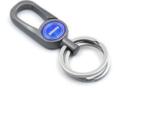 Omuda Antique Hook Locking Metal OM-MODEL Dark Blue Locking Key Chain ...