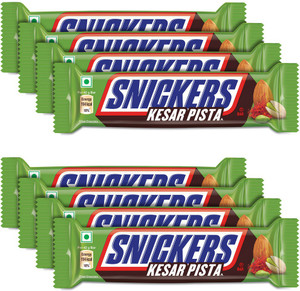 SNICKERS Kesar Pista Chocolate Bars Price in India - Buy SNICKERS Kesar ...