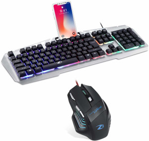 zook Zoook Combat PRO-S Wired USB Standard Gaming Keyboard Compatible ...