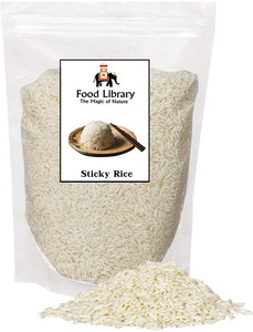 FOOD LIBRARY THE MAGIC OF NATURE Thai (Glutinous) Rice Raw Rice (Long ...