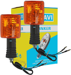 nikavi Front, Rear, Side Incandescent Indicator Light for Hero Splendor ...