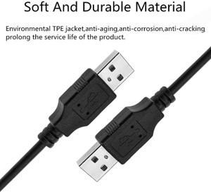 Gabbar Ethernet Cable 1.5 m ™USB 3.0 Type A Male to Type A Male Cable ...
