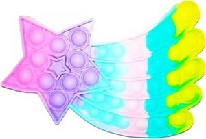 Dilurban Buy New Shooting Star Pop It Fidget Toy, Push Pop Bubble ...