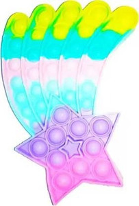 Dilurban New Shooting Star Pop It Fidget Toy, Push Pop Bubble Toy ...