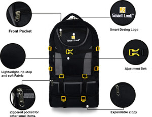 Smartlook Fast Look New Trekking bag Rucksack- 60 L (BLACK ,GREY ...