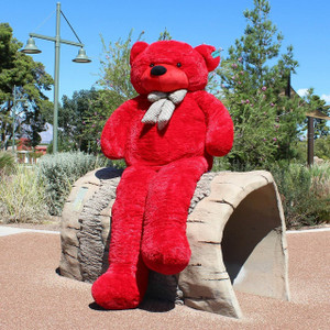 AV Toys 6 Feet Red teddy bear soft and cute Huggable teddy gift for ...