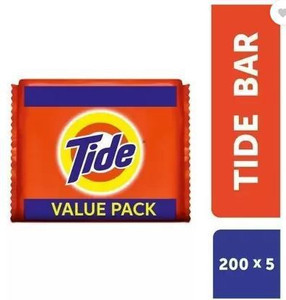 Tide Bar Value pack 200 Gram Pack Of 10 Detergent Bar Price in India ...