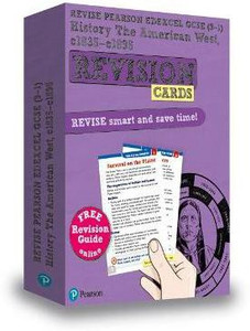 Pearson REVISE Edexcel GCSE History American West Revision Cards (with ...