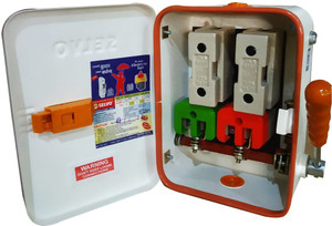 Selvo 32 Amps Double Pole (DP) Switch Fuse Unit 32 A Two Way Electrical ...
