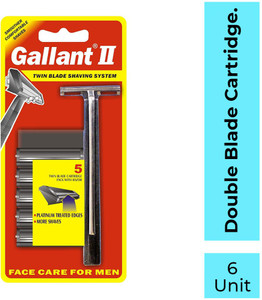 Gallant II Twin Blade Shaving Razor For Men, Men - Price in India, Buy ...
