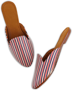 Bright Sayera Milky shoes Ethnic Mule For Women - Buy Bright Sayera ...