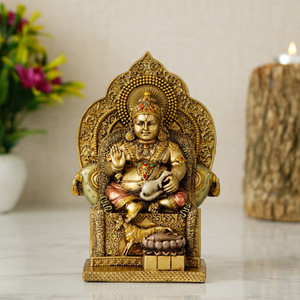 shyam antique creation Kuber statue for home office table god kubera ...
