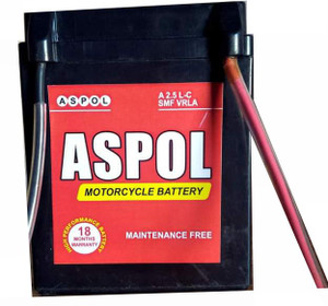 ASPOl A2.5LC010121 2.5 Ah Battery for Bike Price in India - Buy ASPOl ...