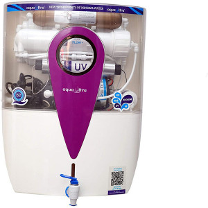 Aquaultra C6 13 L RO + UF + UV + UV_LED + TDS Control Water Purifier ...