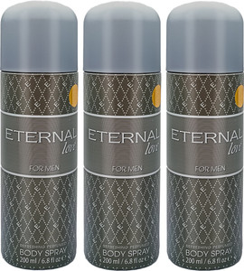 Eternal Love Love Body Spray for Men 200ml each, Body Spray - For Men ...
