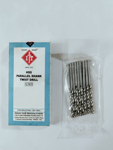 Bluidskill IT Indian HSS Parallel Shank Twist Drills Diameter 0.80 MM ...