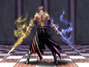 Manga Fantasy Art Warrior Sword Matte finish Poster Paper Print ...