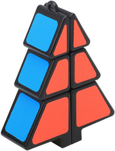 Spark Cube 1x2x3 Christmas Tree Magic Cube Puzzle High Speed Twist Cube ...