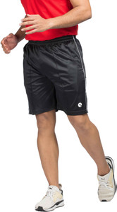 ESTRO Solid Men Black Regular Shorts - Buy ESTRO Solid Men Black ...
