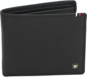 LOUIS PHILIPPE Men Black Genuine Leather Wallet Black - Price in India ...