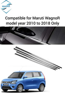 PRAMAOJ Car Window Lower Garnish for Maruti WagnoR Model Year 2010 to ...