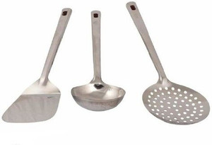 SSGEAR Kitchen Spoons, Dosa Palta and Pony Set of 3 Kitchen Tool Set ...