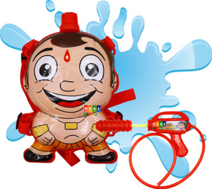 DEALbindaas Chota Bheem Pichkari Tank Holi Water Pressure Pichkari Back ...
