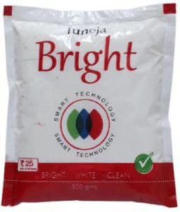 Juneja bright detergent powder (machine wash) (Pack of 10 pcs of 500gm ...