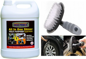 INDO POWER NA ABmkk972-ALL IN -ONE SHINER 5ltr.+All Tyre Cleaning Brush ...