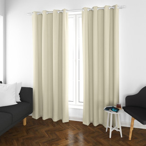 Parda Online 152 cm (5 ft) Polyester Semi Transparent Window Curtain ...
