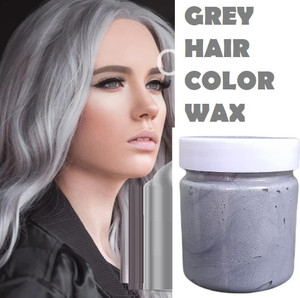 Emijun GREY Hair Color Wax Foe Men & Women Hair Wax - Price in India ...