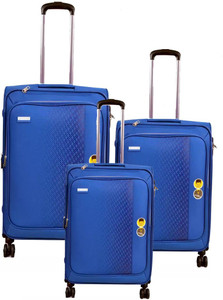 SKYBAGS Aristocrat SonataPlus Trolley Set of 3|Cabin+Medium+Large ...