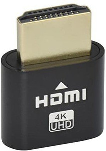 SYGA TV-out Cable HDMI 4K Dummy Plug hdmi Dummy Plug Headless Virtual ...