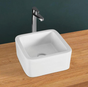 BASINWALE Square Square PRIMIUM QULITY WASH BASIN / SUPER WHITE COLOUR ...