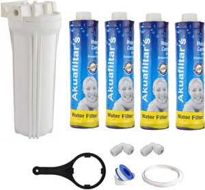 PUROSMART Heavy White Prefilter kit with 4 pcs candle filter suitable ...