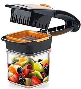 SWISS WONDER Vegetable Dicer Chopper 5 in 1 Vegetable Grater & Slicer ...